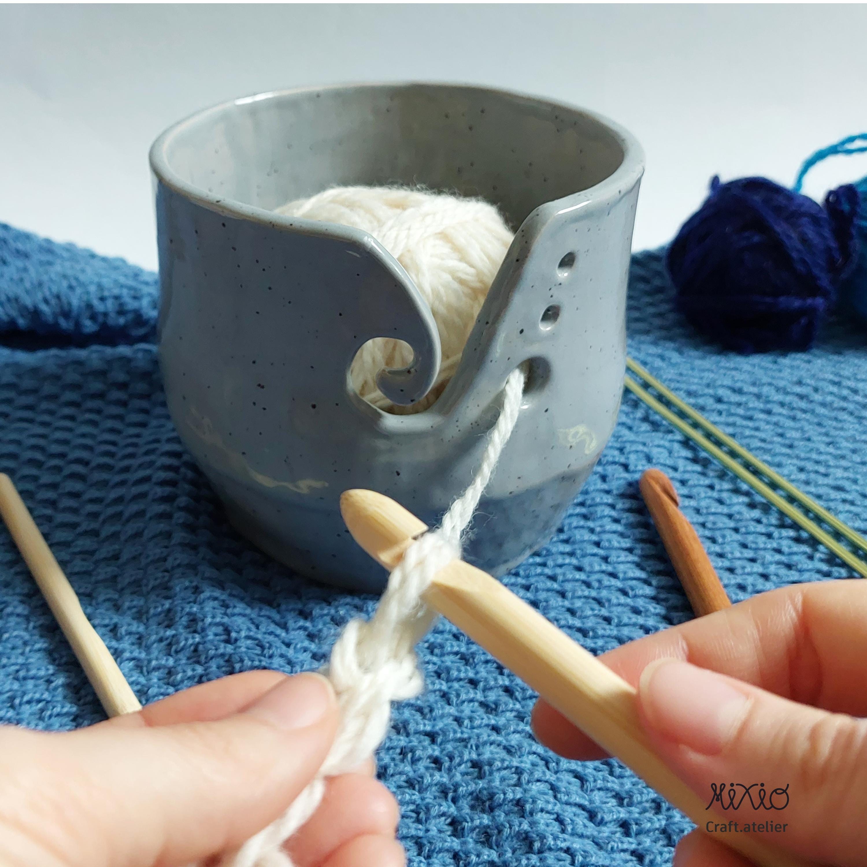 Ceramic Yarn Knitting Crochet Bowl Template_slab Building Tutorial ...