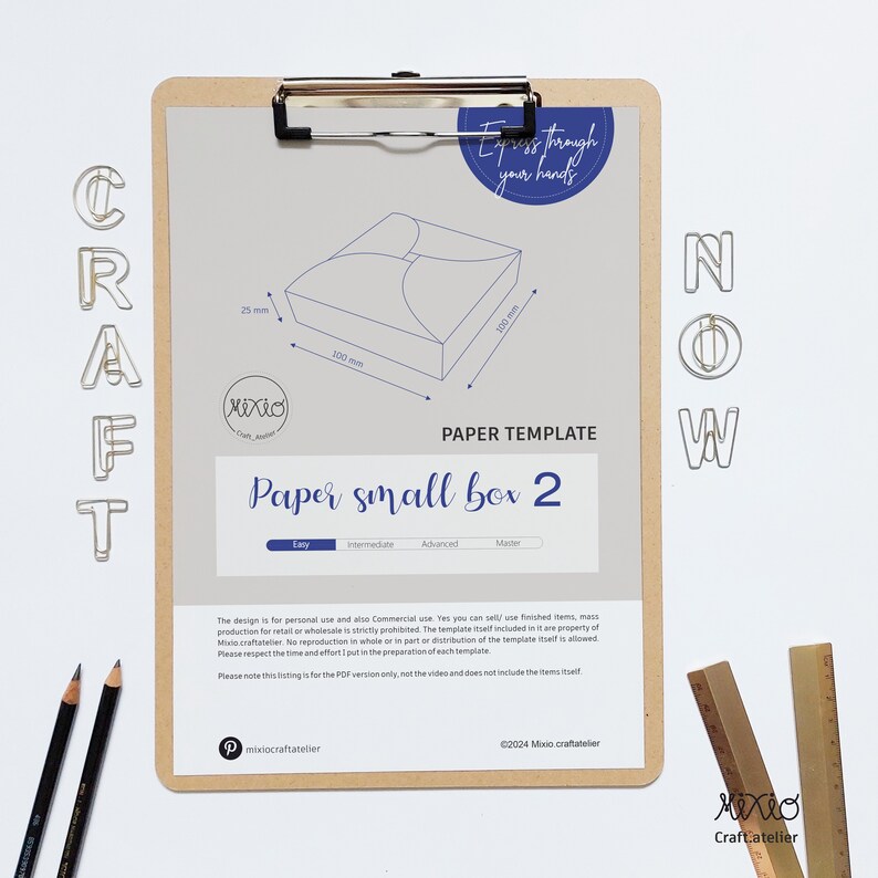 Small Box Template_cut File Box Svg_packiging Box Svg_printable Gift ...