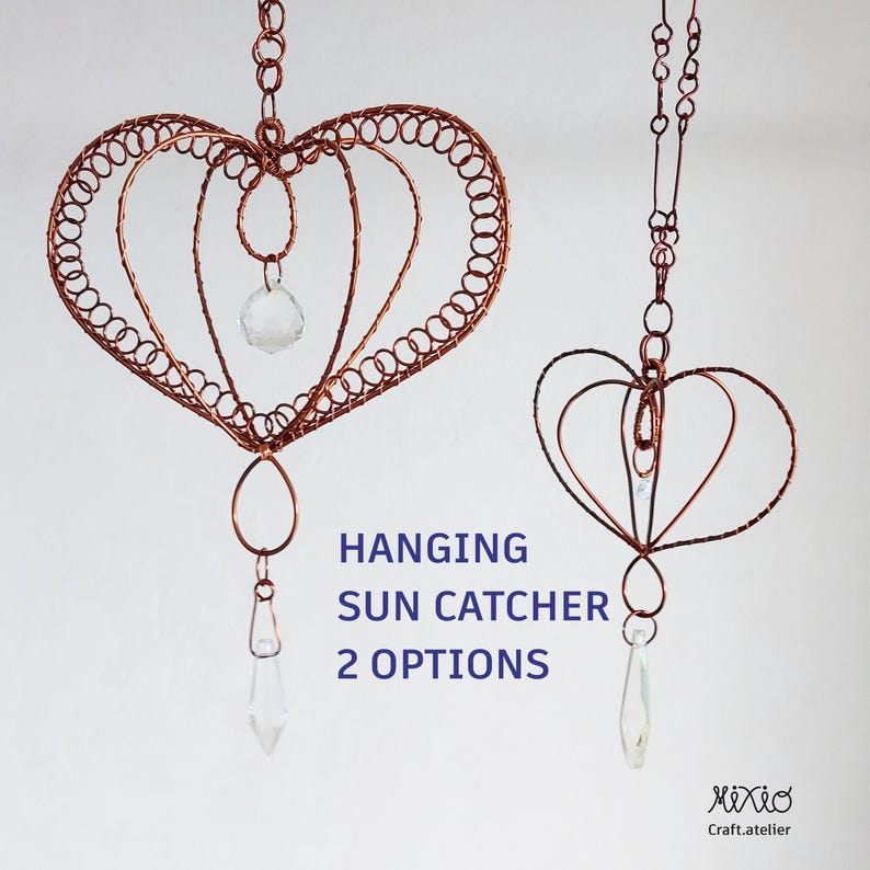 Hanging Wire Suncatcher for Window Template_wire Decoration Tutorial ...