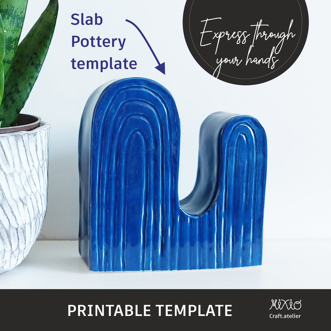 Slab Building Tutorial_pottery Template_do It Yourself Decoration ...