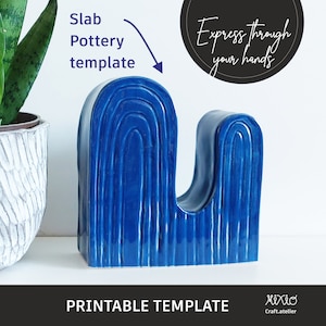 Slab Building Tutorial_pottery Template_do It Yourself Decoration ...