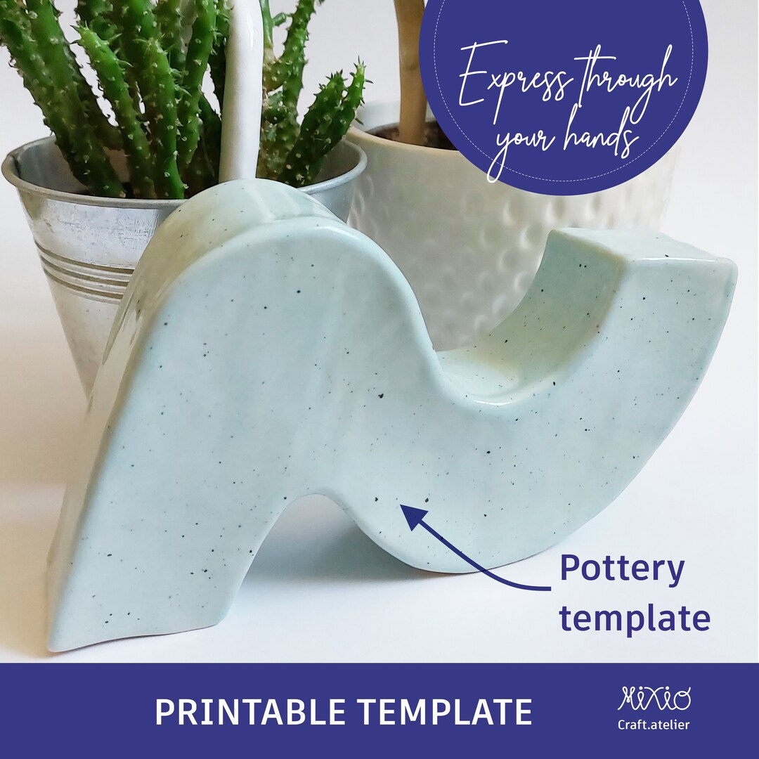 Slab Building Tutorial_pottery Template_do It Yourself Decoration ...