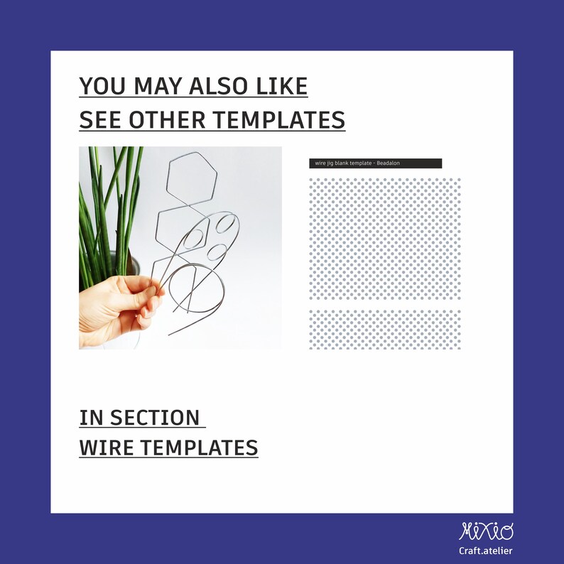 Wire Bending Bracelet Jig Template: Printable Design Sheet (PDF & JPG ...