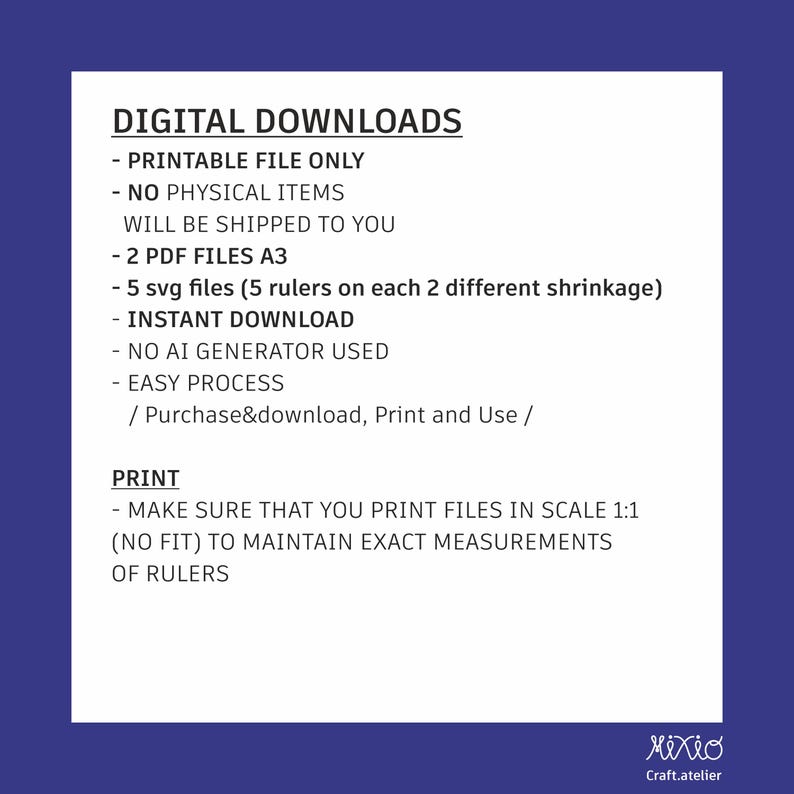 Printable Pottery Shrink Rulers_digital Clay Shrinkage Tool_do It ...