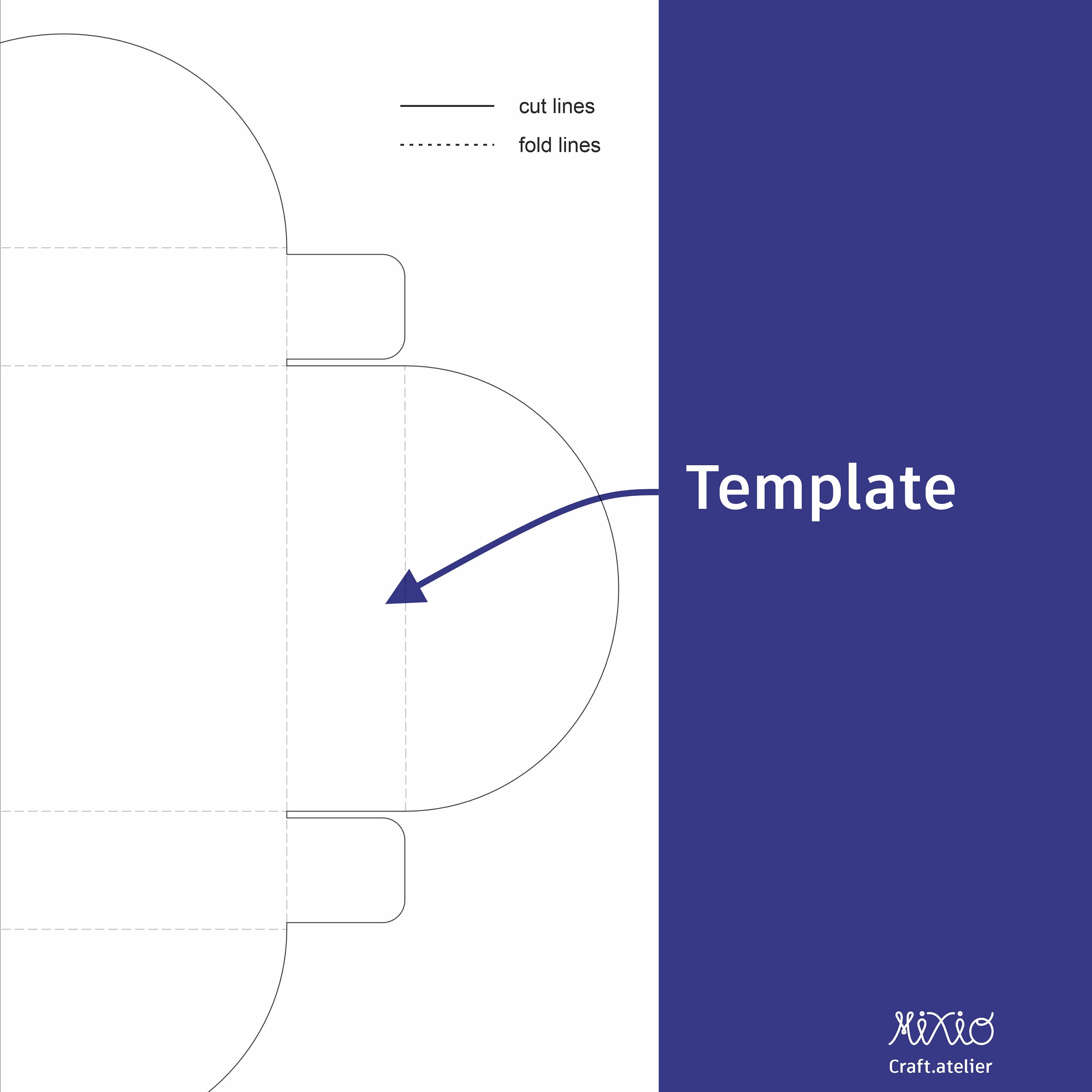 Small Box Template_cut File Box Svg_packiging Box Svg_printable Gift ...