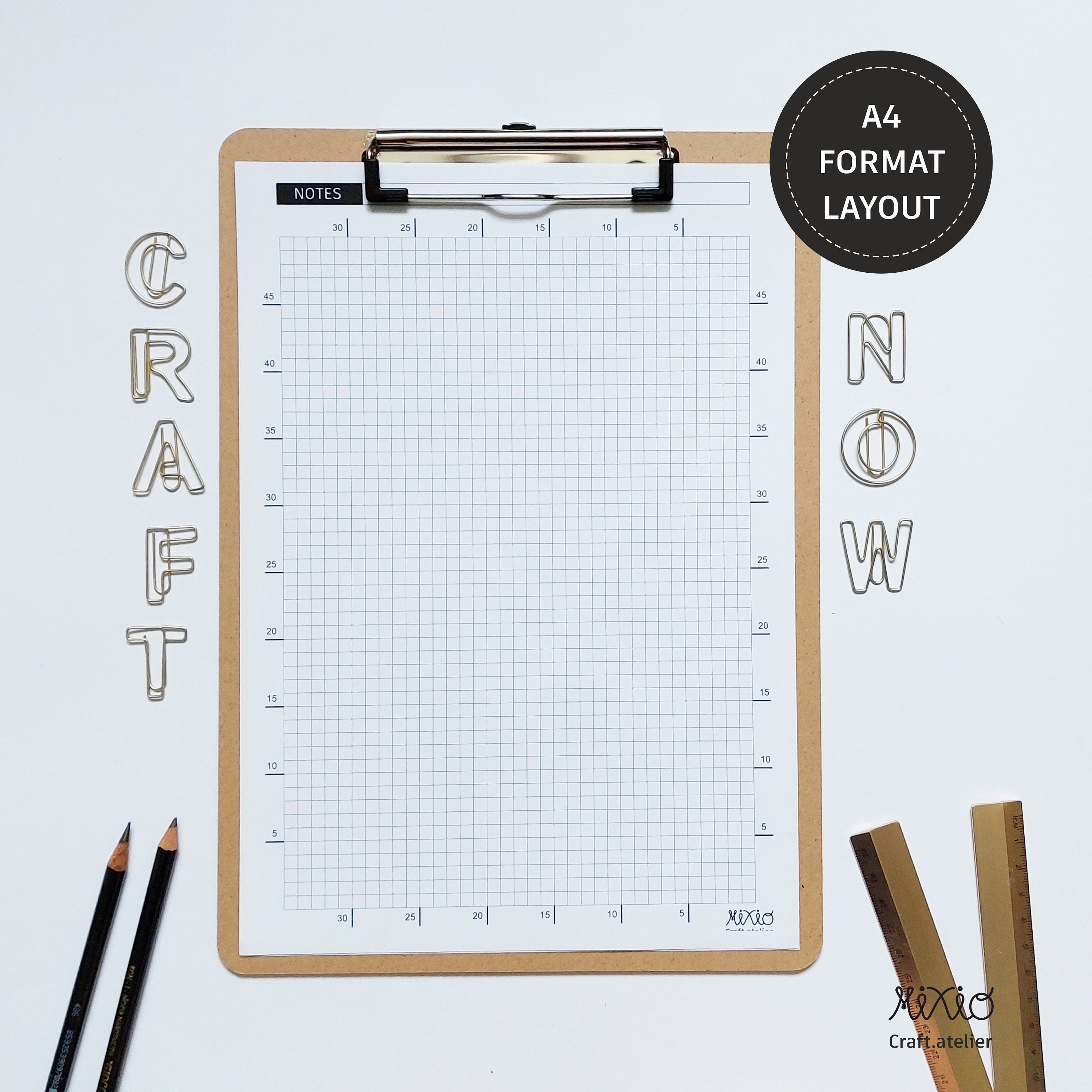 Digital Grid Template_printable Graph Paper_craft Planner_designing ...