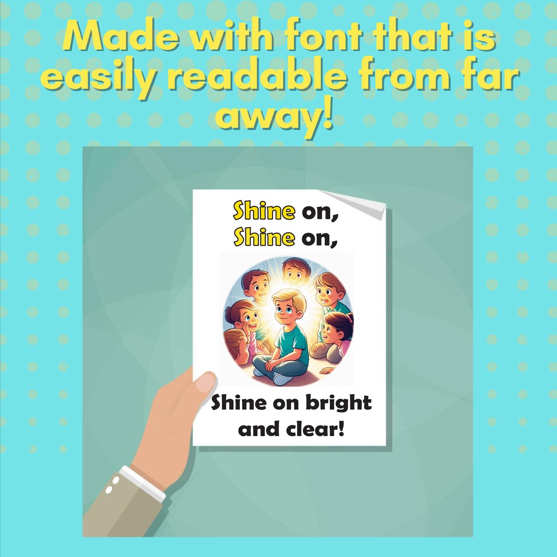 Shine on Primary Flipchart - Etsy