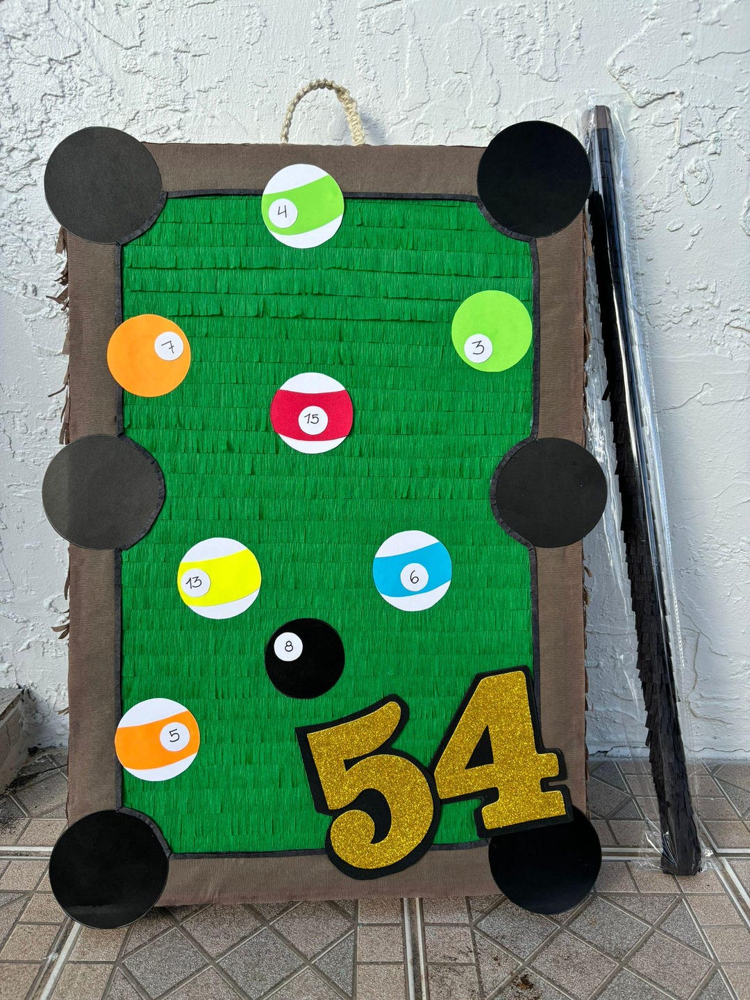 Billiards Themed Piñata - Etsy