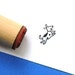 Bird Tracks Rubber Stamp - Etsy