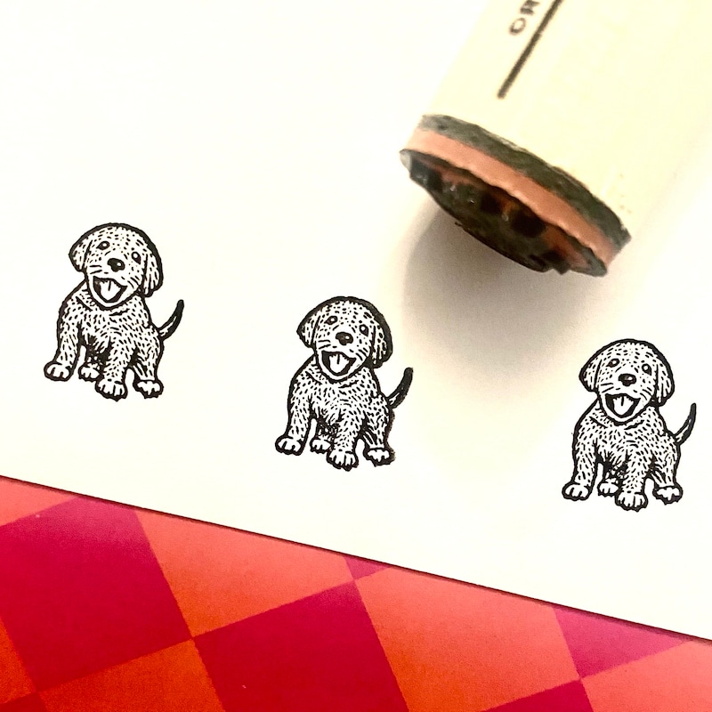 Dog Rubber Stamp - Etsy