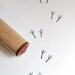 Bird Tracks Rubber Stamp - Etsy