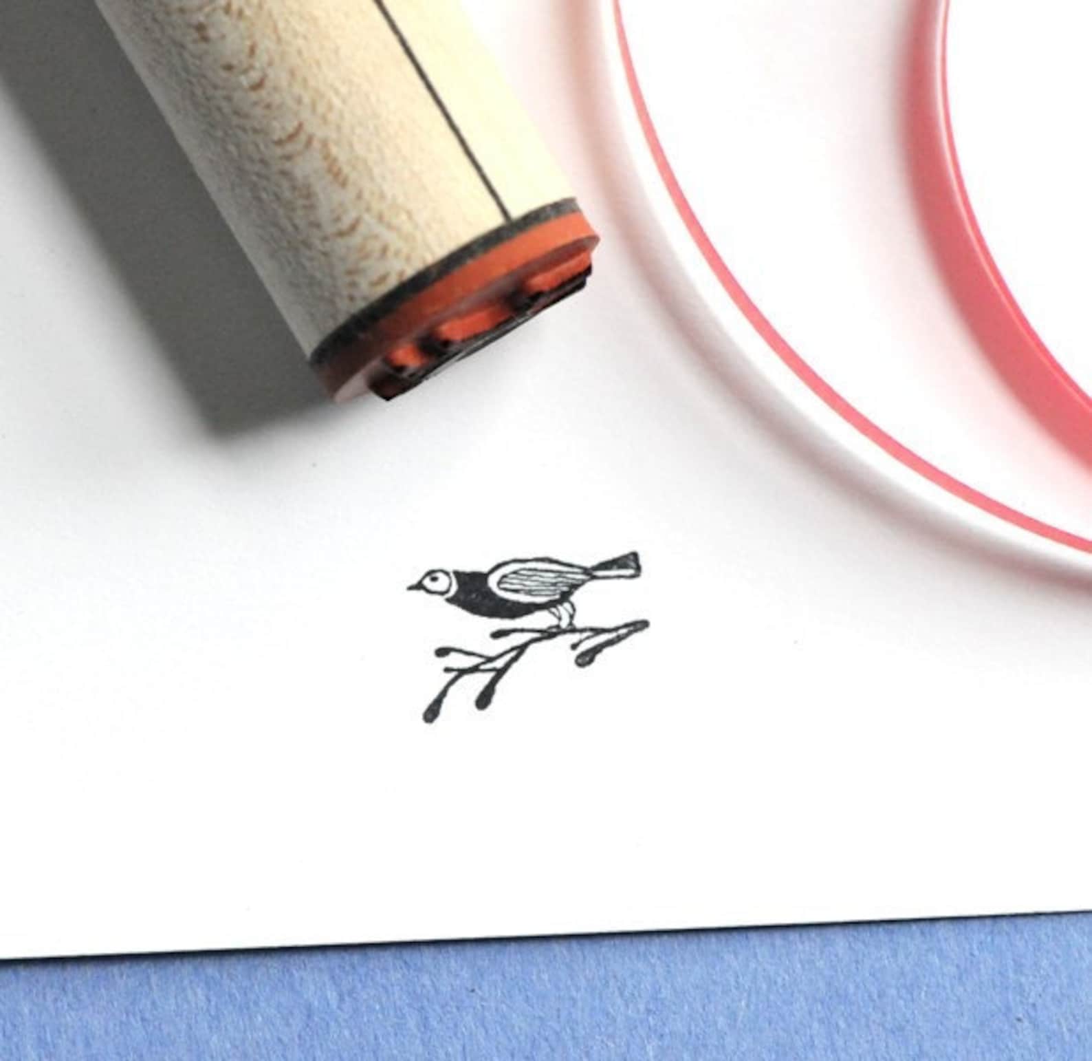 Song Bird Rubber Stamp - Etsy