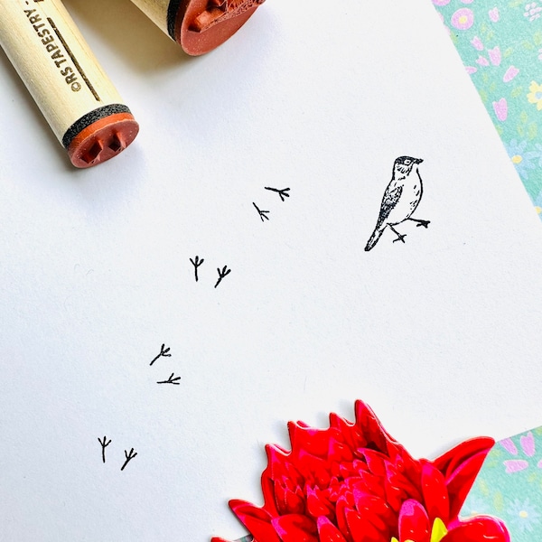 Bird Rubber Stamps - Etsy