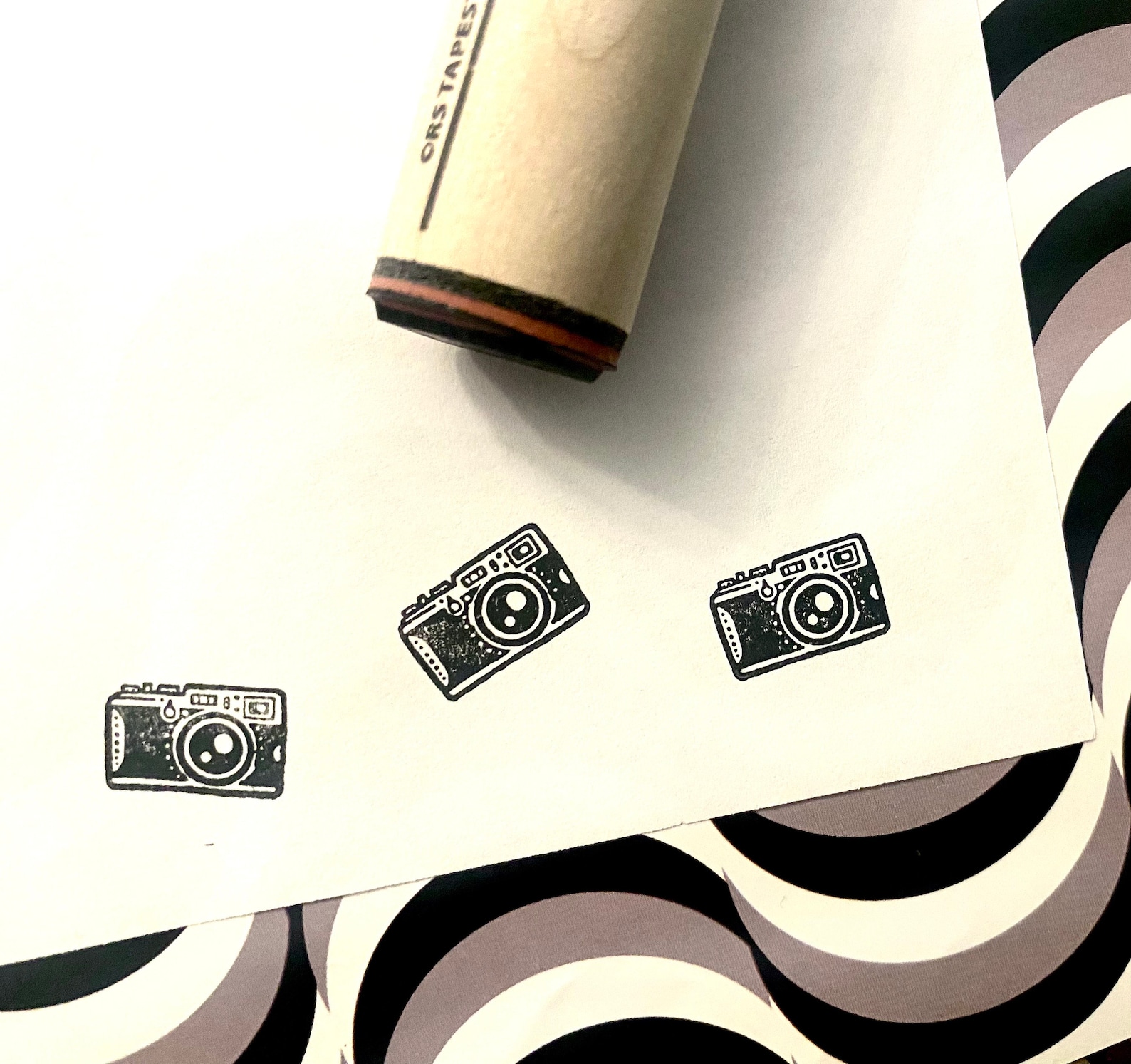 Camera Rubber Stamp - Etsy