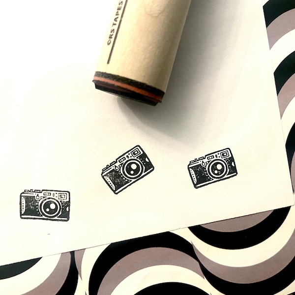 Camera Stamp - Etsy