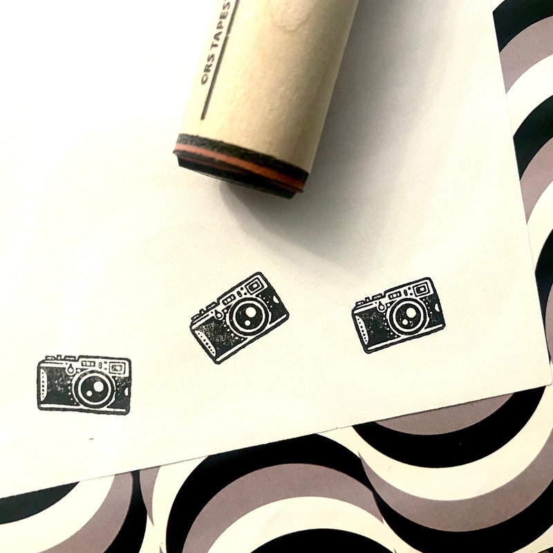 Camera Stamp - Etsy