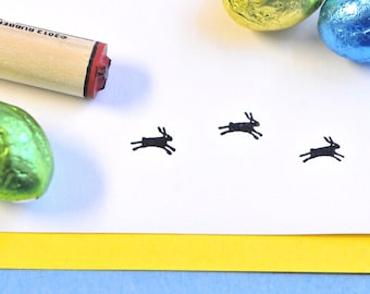 Easter Bunny Tail Rubber Stamp - Etsy