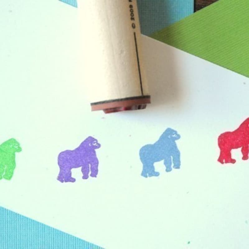 Purple Gorilla Tag - Etsy