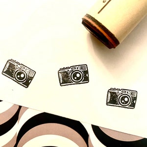 Camera Rubber Stamp - Etsy