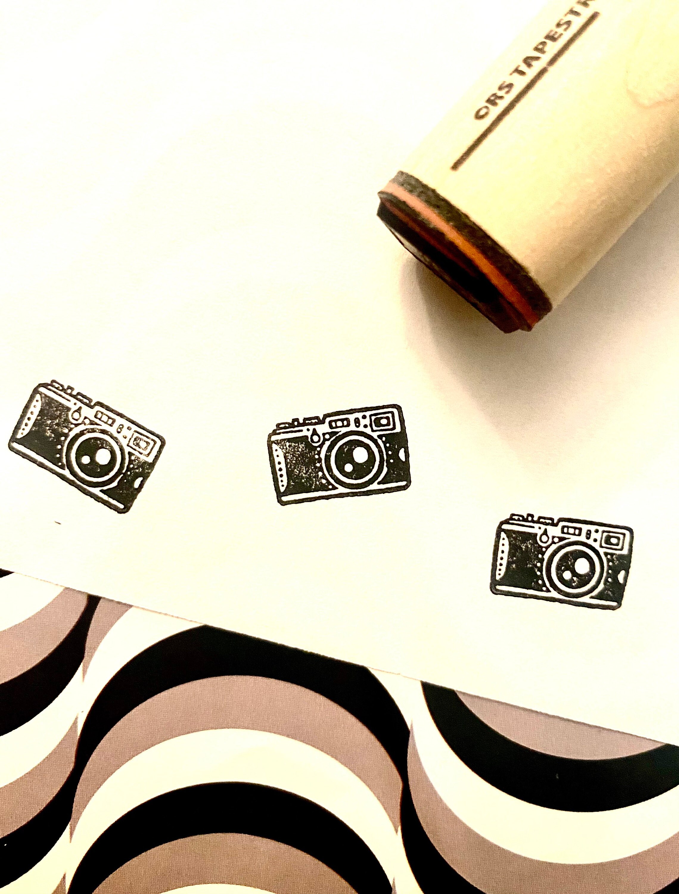 Camera Rubber Stamp - Etsy