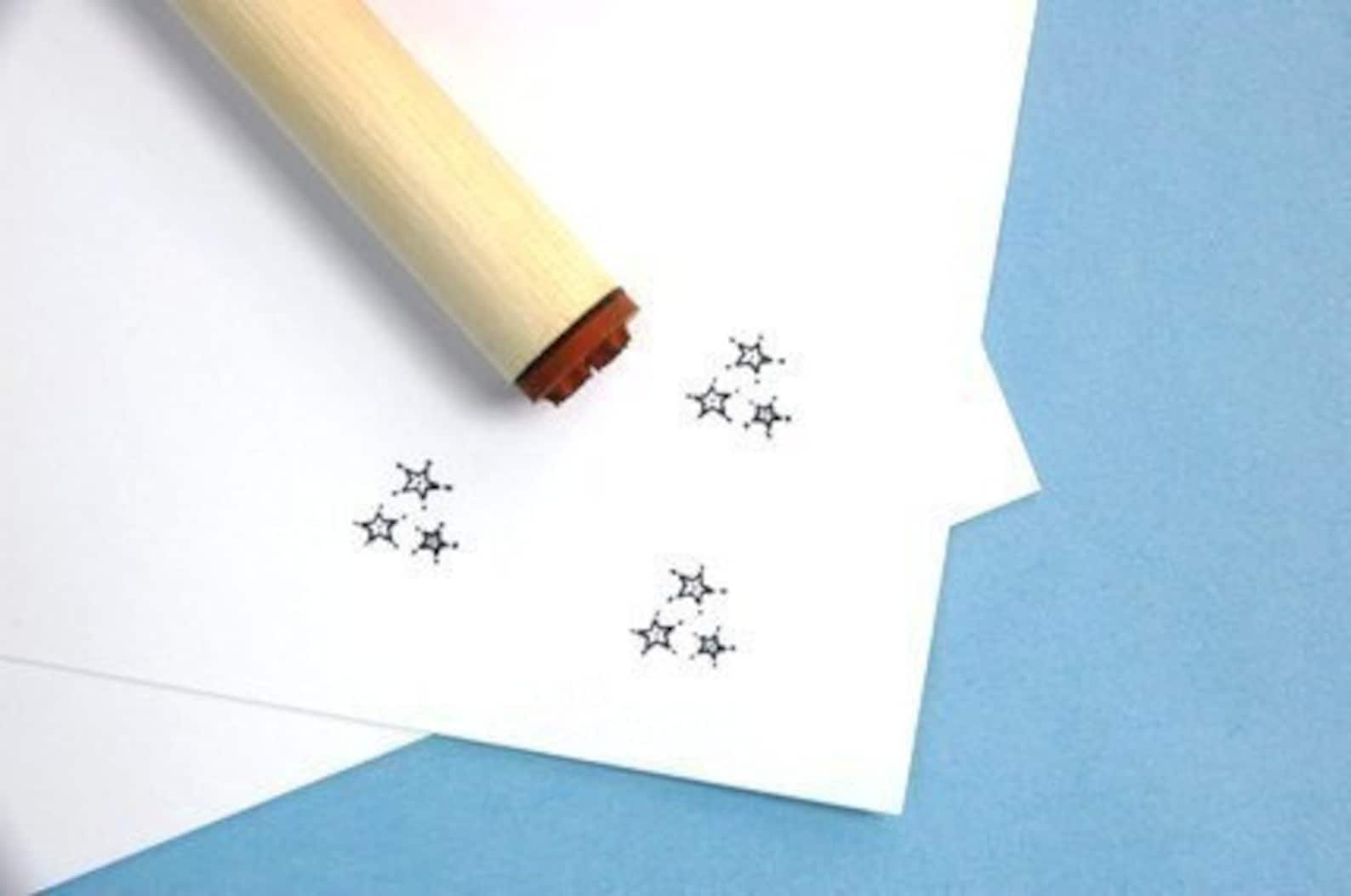 Twinkling Stars Stamp - Etsy