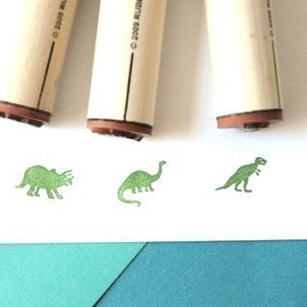 Dinosaur Stamp - Etsy