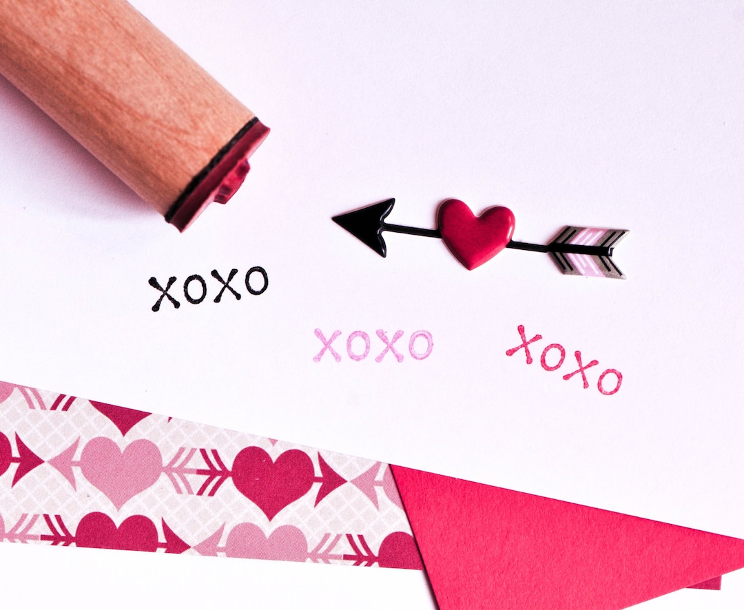 XOXO Rubber Stamp - Etsy