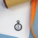 Pocket Watch Rubber Stamp - Etsy