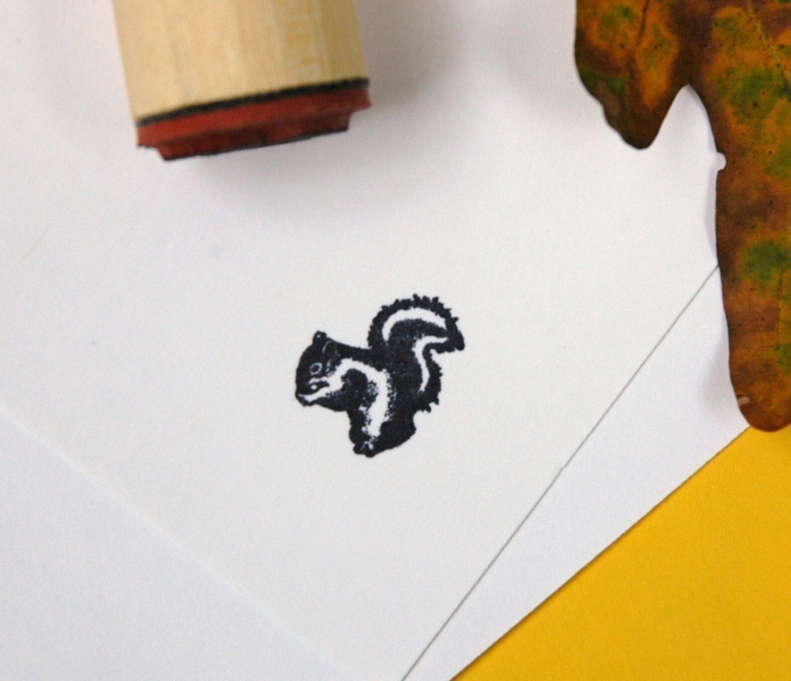 Squirrel Rubber Stamp - Etsy