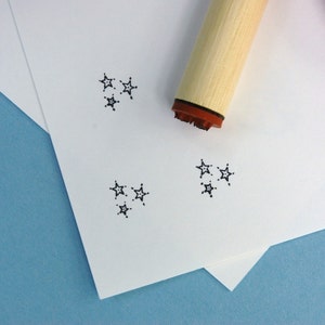 Twinkling Stars Stamp - Etsy