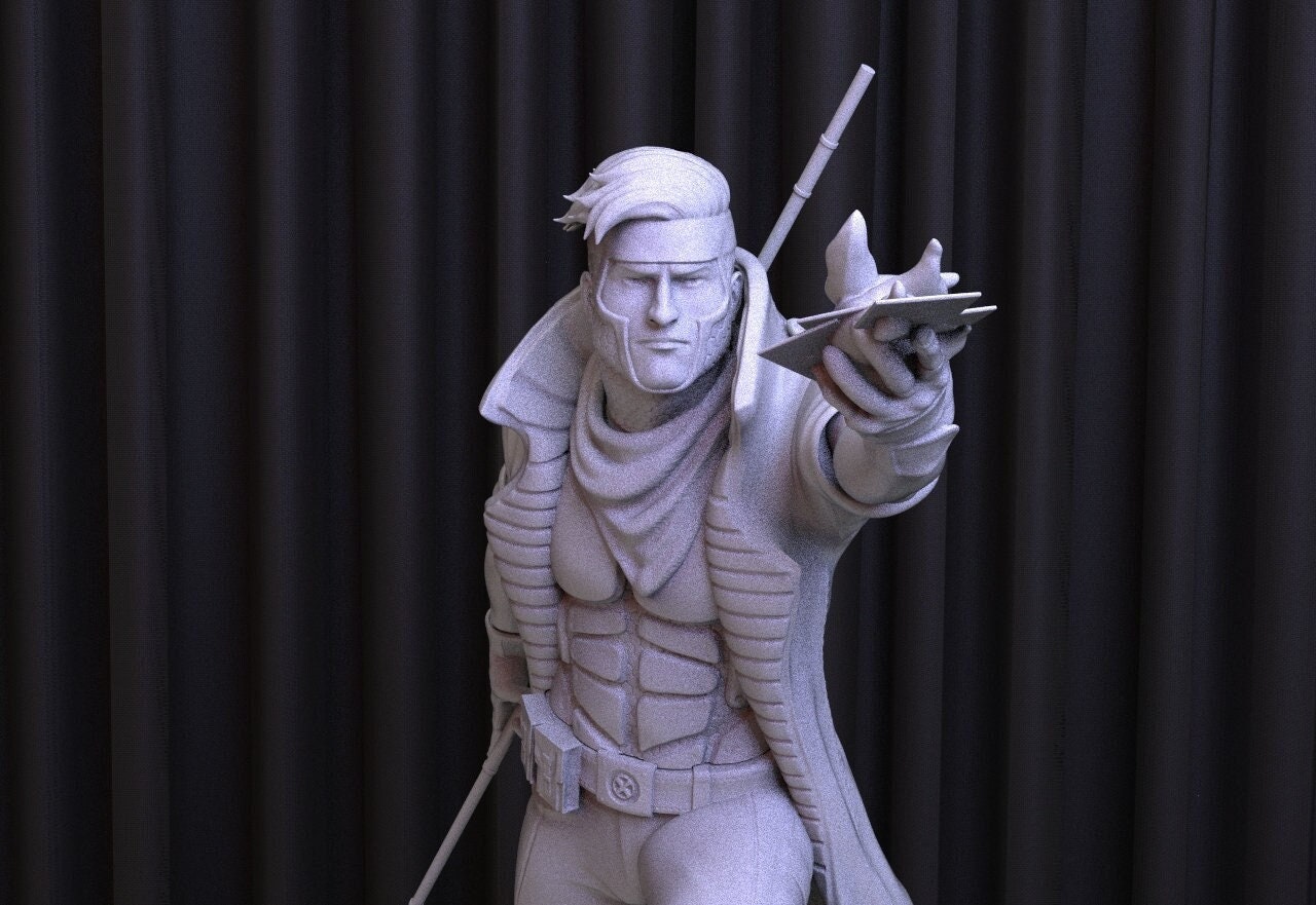 Marvel Gambit 3D Print STL File for 3D Printing,3d Digital File ...