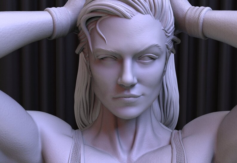 She Hulk Bust 3d Print Stl File For 3d Printing 3d Digital File