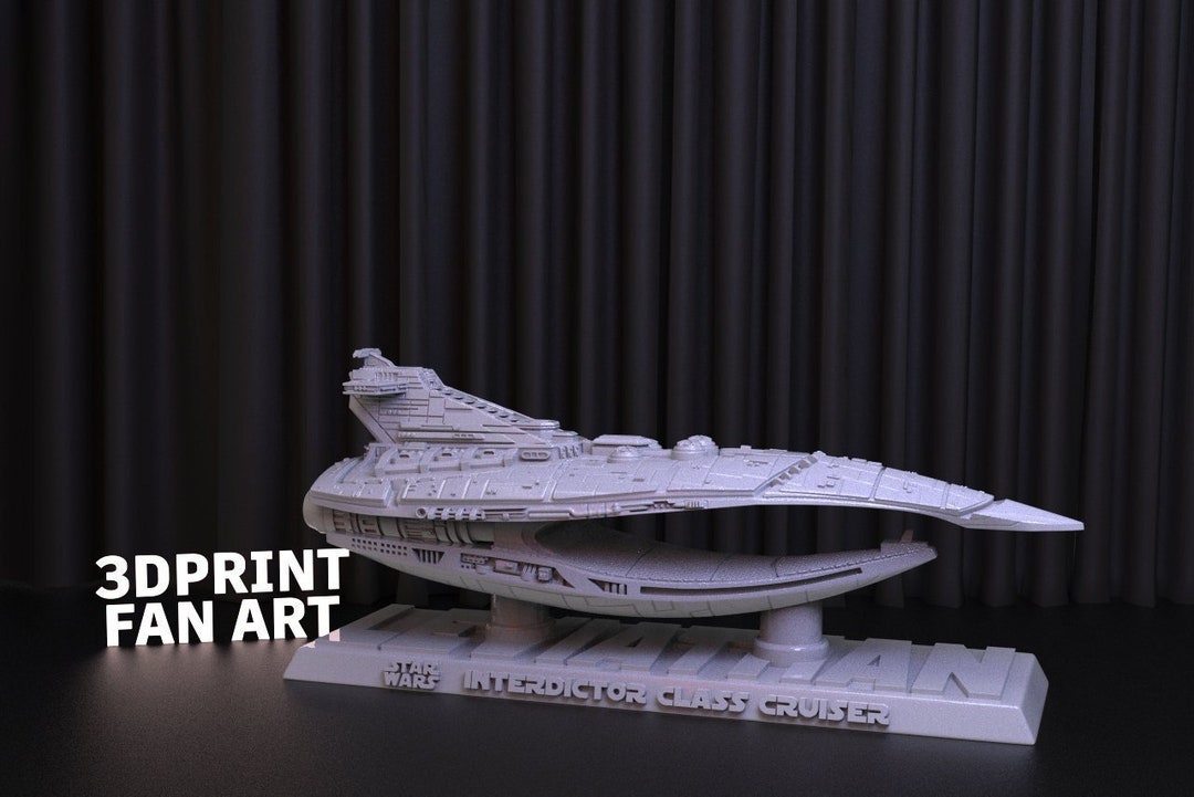 Leviathan Star Wars STL File, 3D Movie Printed STL, Downloadable Star ...