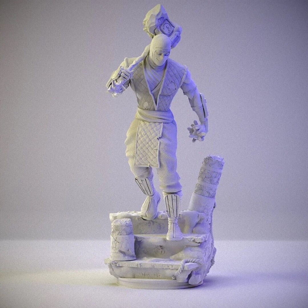 Sub Zero Mortal Combat 3D Print STL File for 3D Printing,3d Digital ...