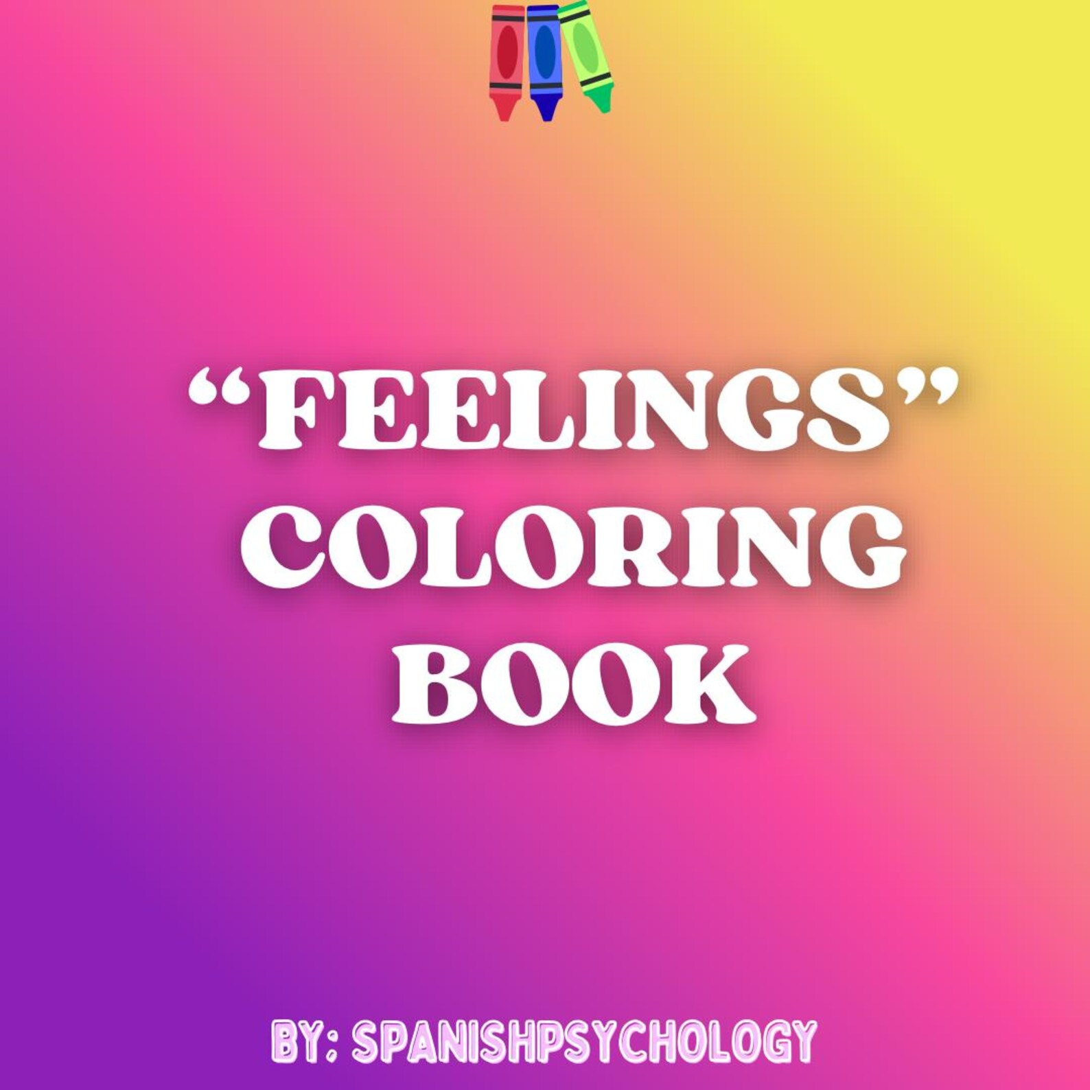 Feelings Coloring Book (elementary School) (english) - Etsy