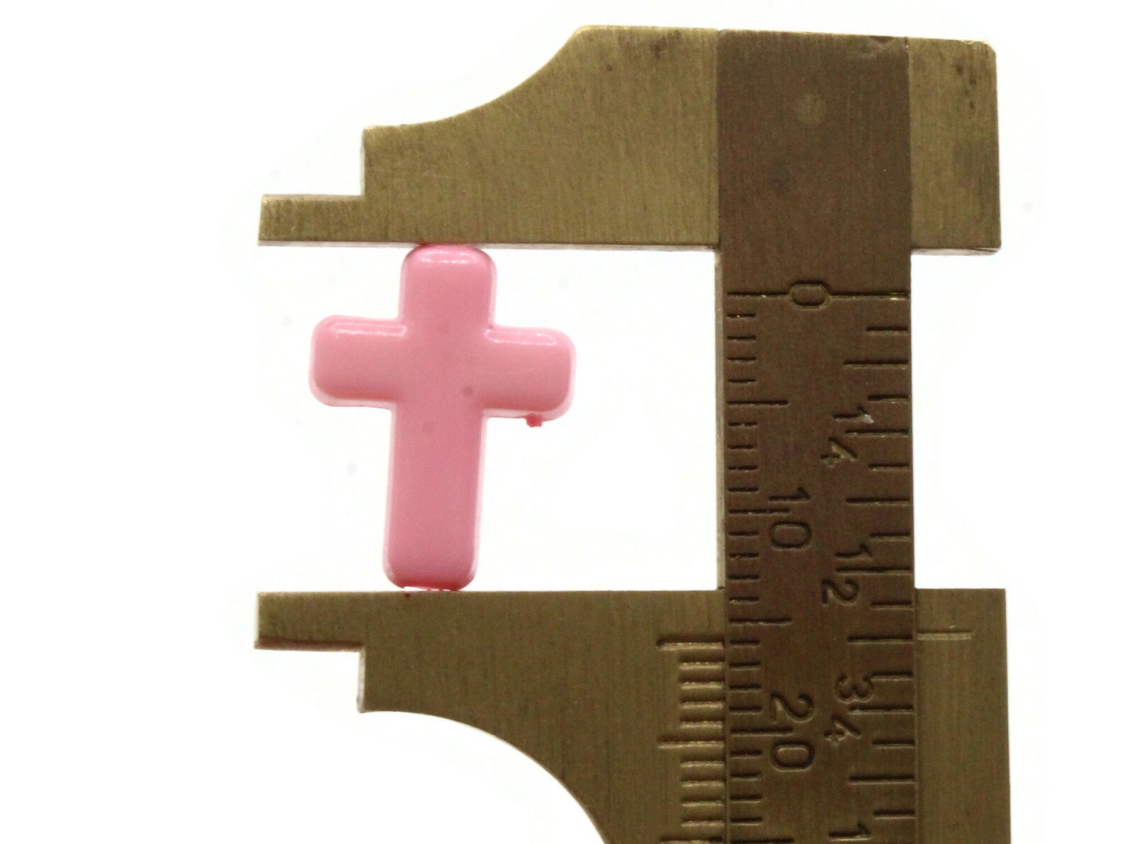 50 16mm Cross Beads Pink Cross Beads Plastic Crosses Christian - Etsy