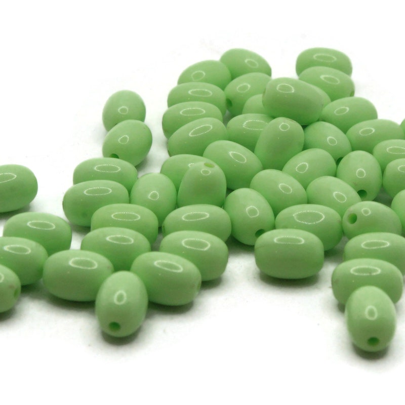 Oval Plastic Beads - Etsy