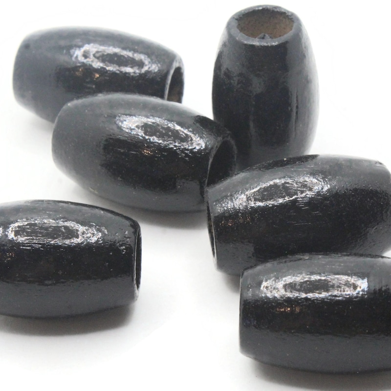 Wooden Hole Beads - Etsy