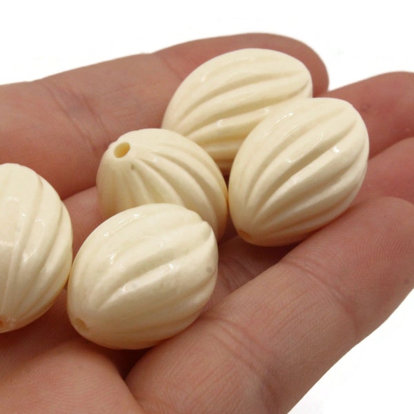 Oval Plastic Beads - Etsy