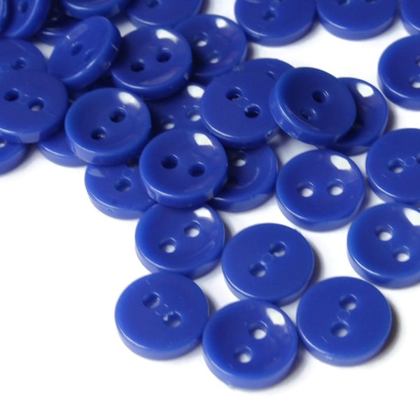 Royal Blue Buttons - Etsy