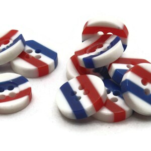 Striped Buttons - Etsy