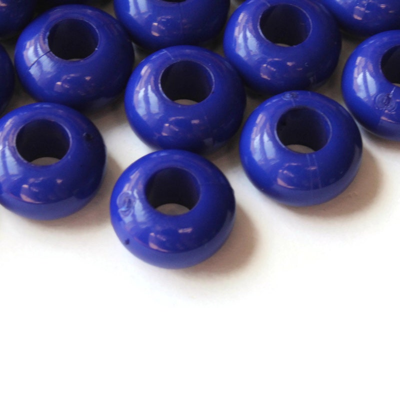 Large Blue Bead - Etsy