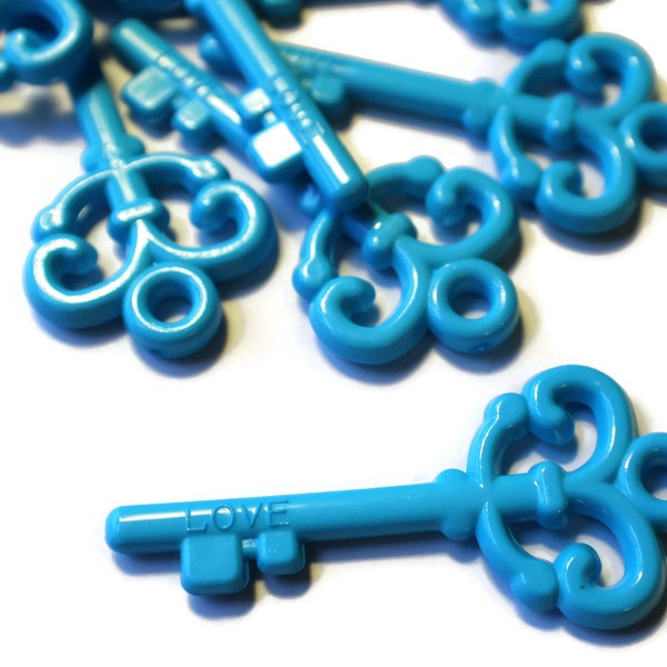 Blue Key - Etsy