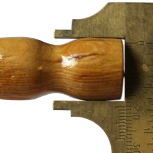 4 39mm Hourglass Tube Beads Wooden Beads Vintage Beads Wood Beads ...