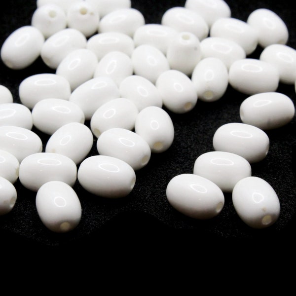 Oval Plastic Beads - Etsy