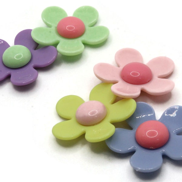 Acrylic Flower Beads - Etsy