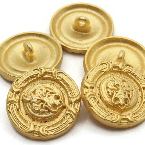 Gold Shank Buttons - Etsy