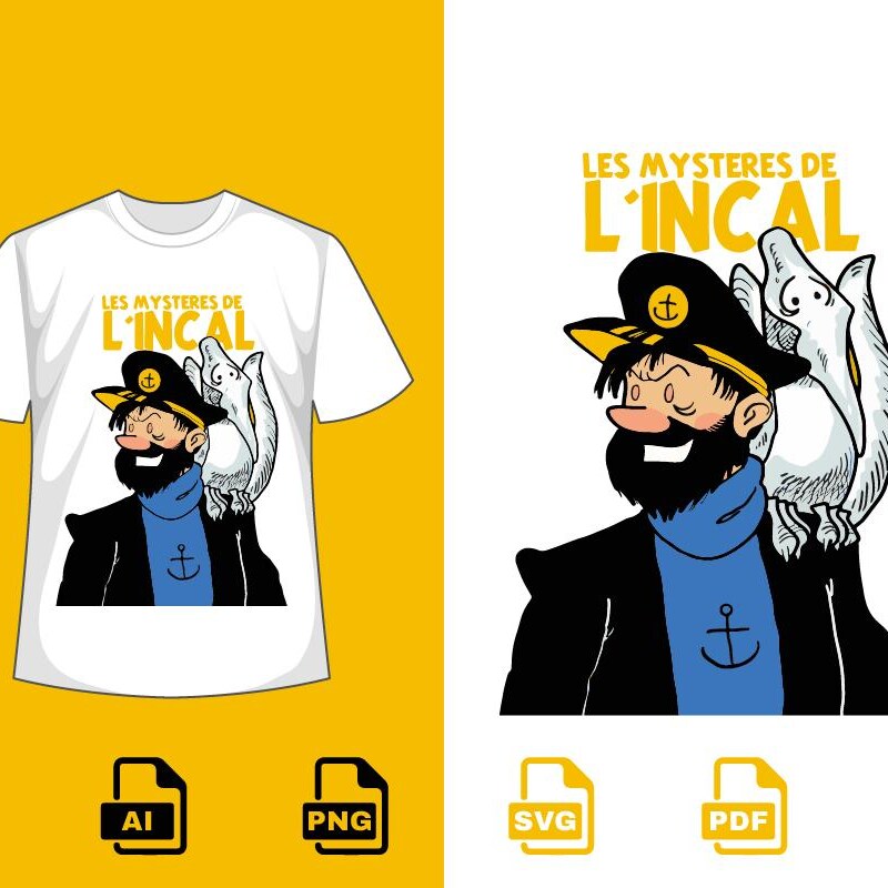 Tintin and Snowy - Etsy