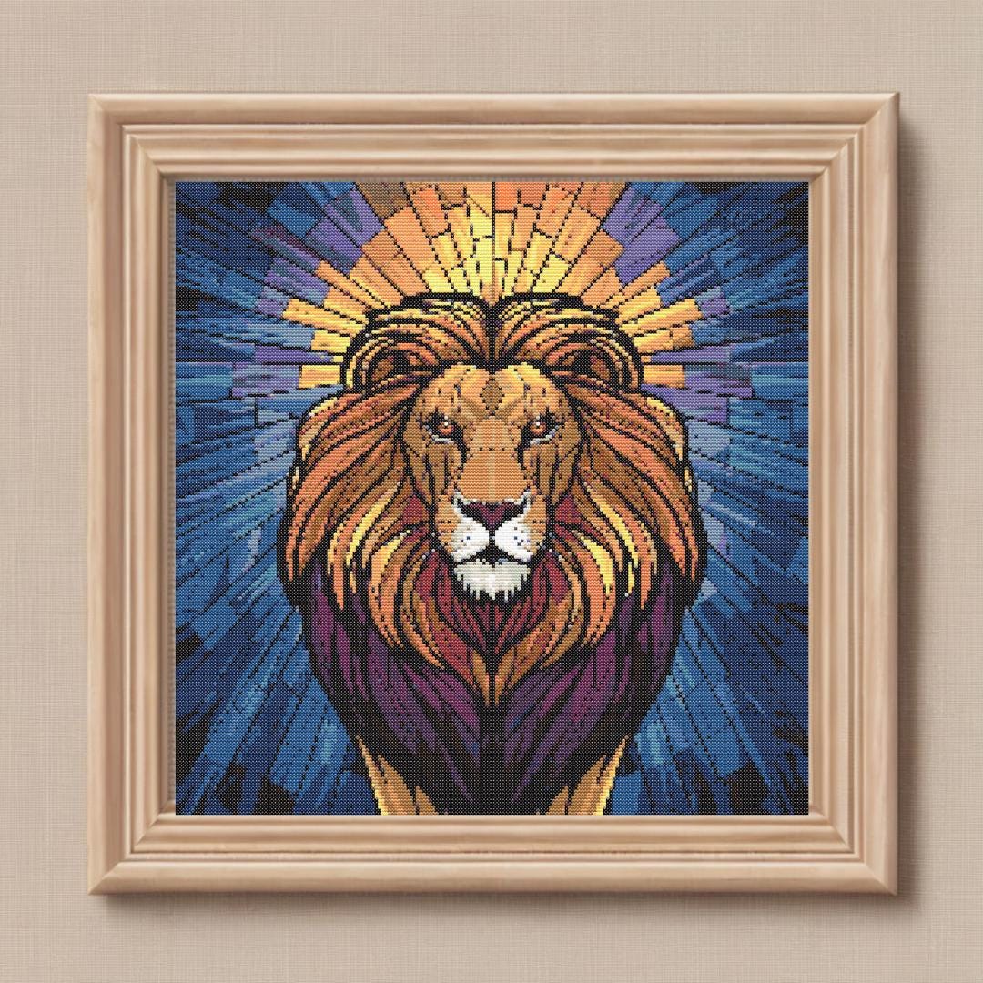 Stained Glass Cross Stitch Pattern-cross Stitch Pattern Instant PDF ...