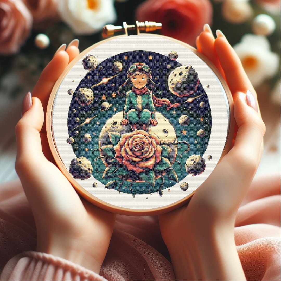 Little Prince Themed Cross Stitch Patterns: Home Decoration With ...